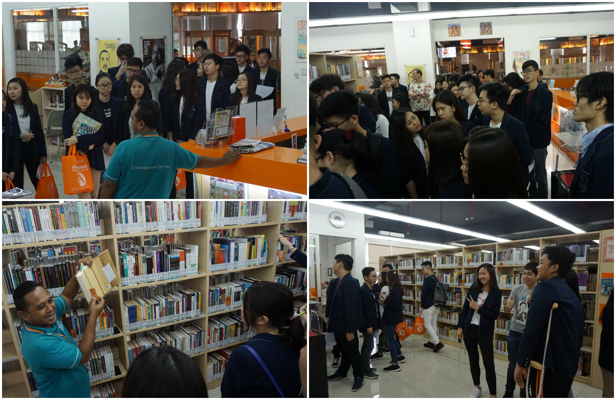 Galeri Foto Kunjungan dari SMA Mawar Sharon Surabaya - Library