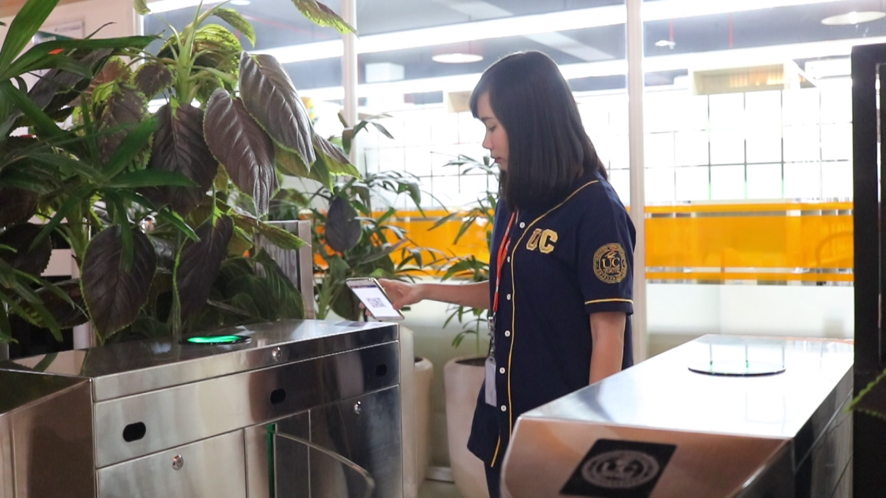 UC Library Gate Entrance - Library