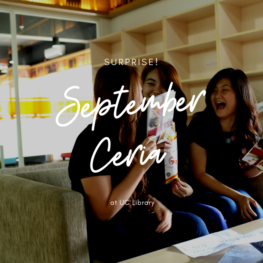 September Ceria at UC Library - Library