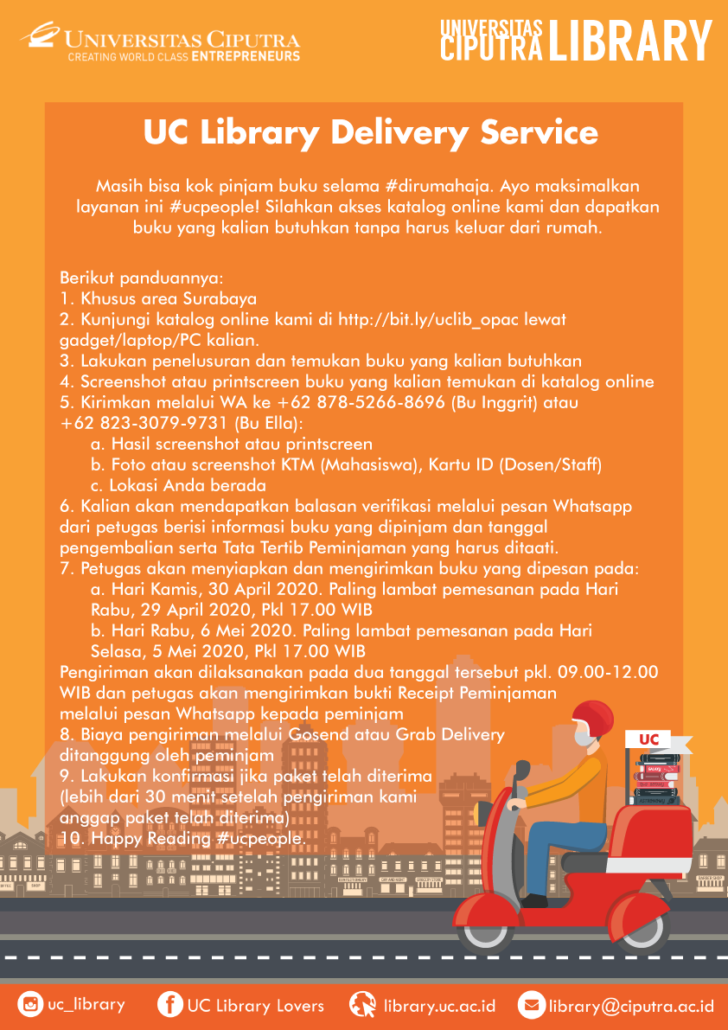 UC Library Delivery Service - Library