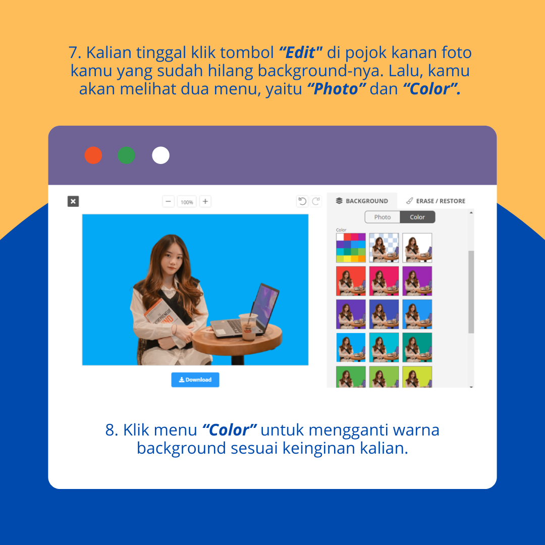 Cara Mudah Ganti Background Foto Kamu! - Library