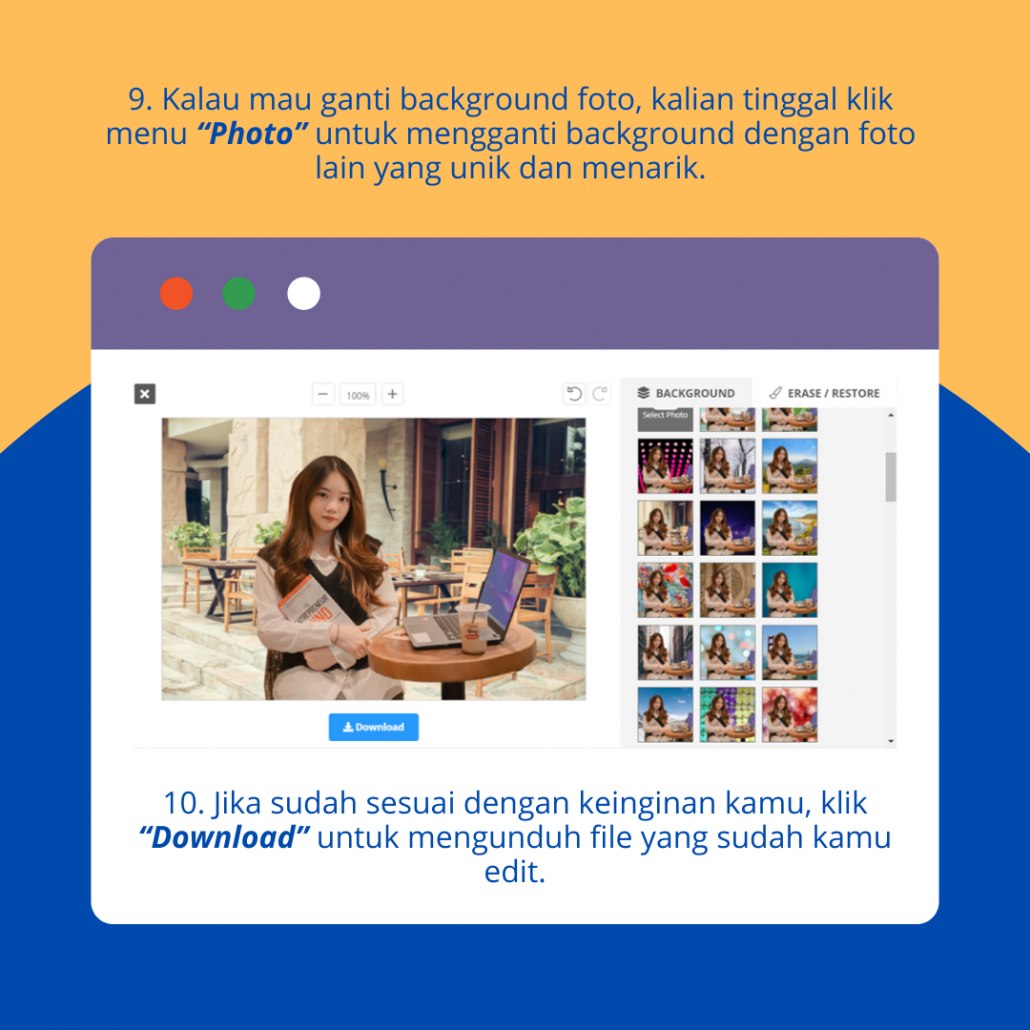 Cara Mudah Ganti Background Foto Kamu! - Library