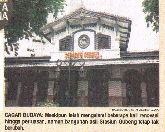 Mengulas Sejarah Stasiun Gubeng (14). Direnovasi Ketika Animo Penumpang ...