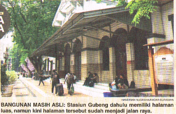 Mengulas Sejarah Stasiun Gubeng (13). Pintu Masuk dan Keluar Ada di ...