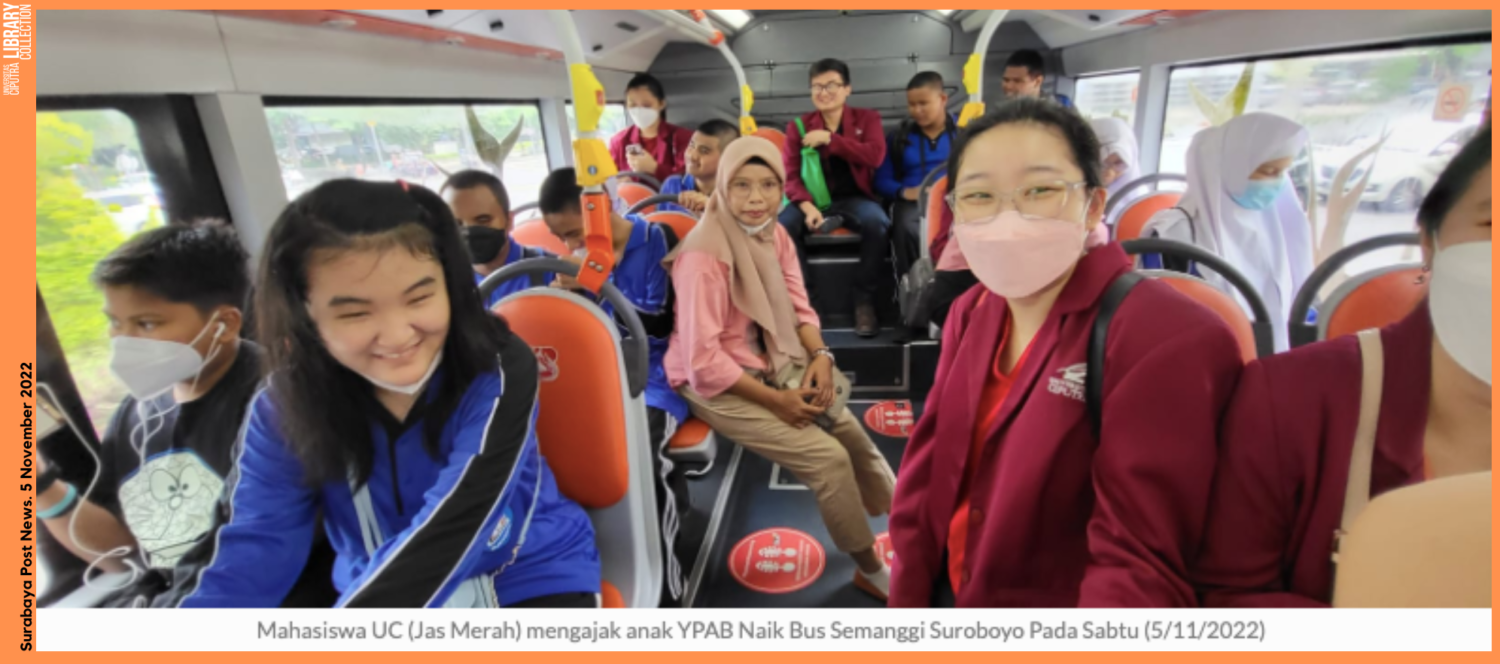 Naik Bus Hingga Makan Fastfood, Universitas Ciputra Ajak Anak Tuna ...