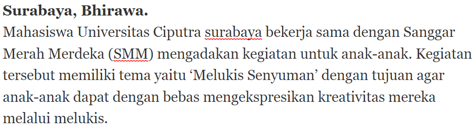 Bangkitkan Kreatif Anak, Mahasiswa Fikom UC Gelar “Melukis Senyuman ...