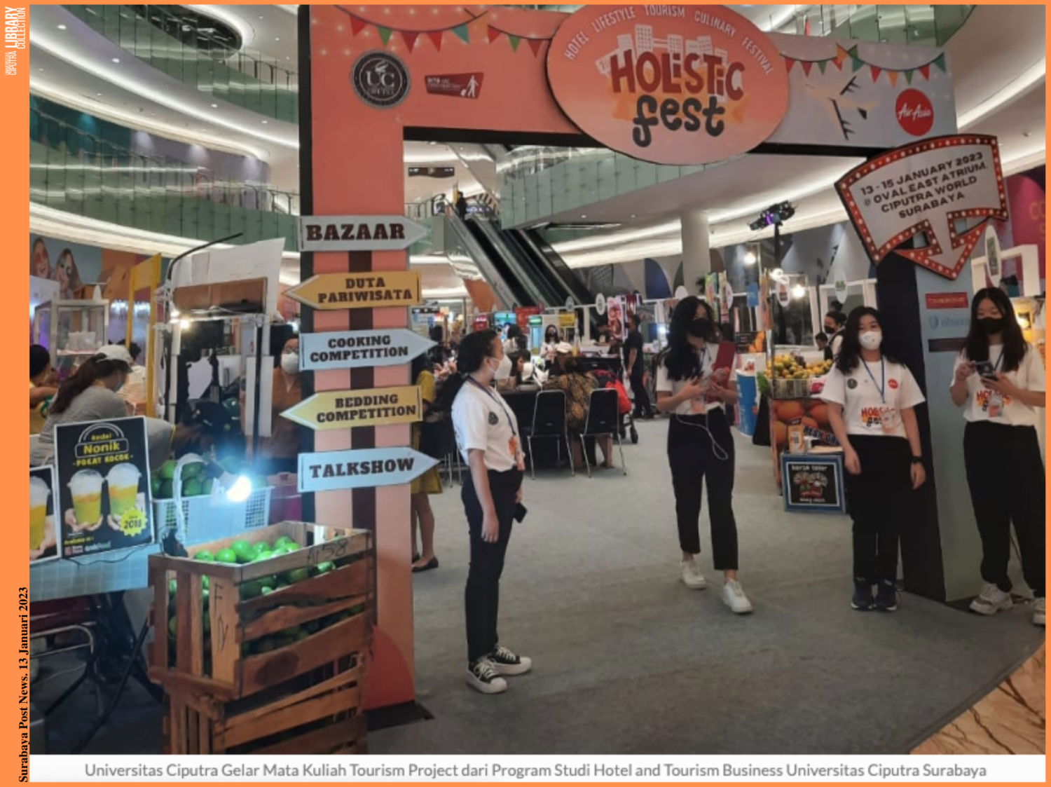 Metode Belajar Seru Mahasiswa Universitas Ciputra Dengan Menggelar ...