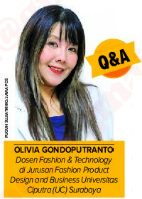 Olivia Gondoputranto tentang Minat dalam Fashion dan Teknologi. Jawa Pos. 29 Agustus 2023. Hal ...