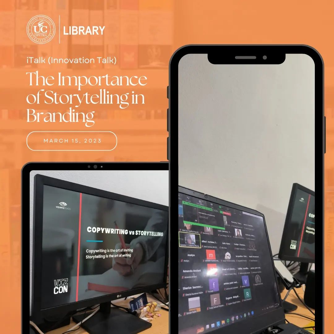 iTalk (innovation Talk): The Importance of Storytelling in Branding - Library
