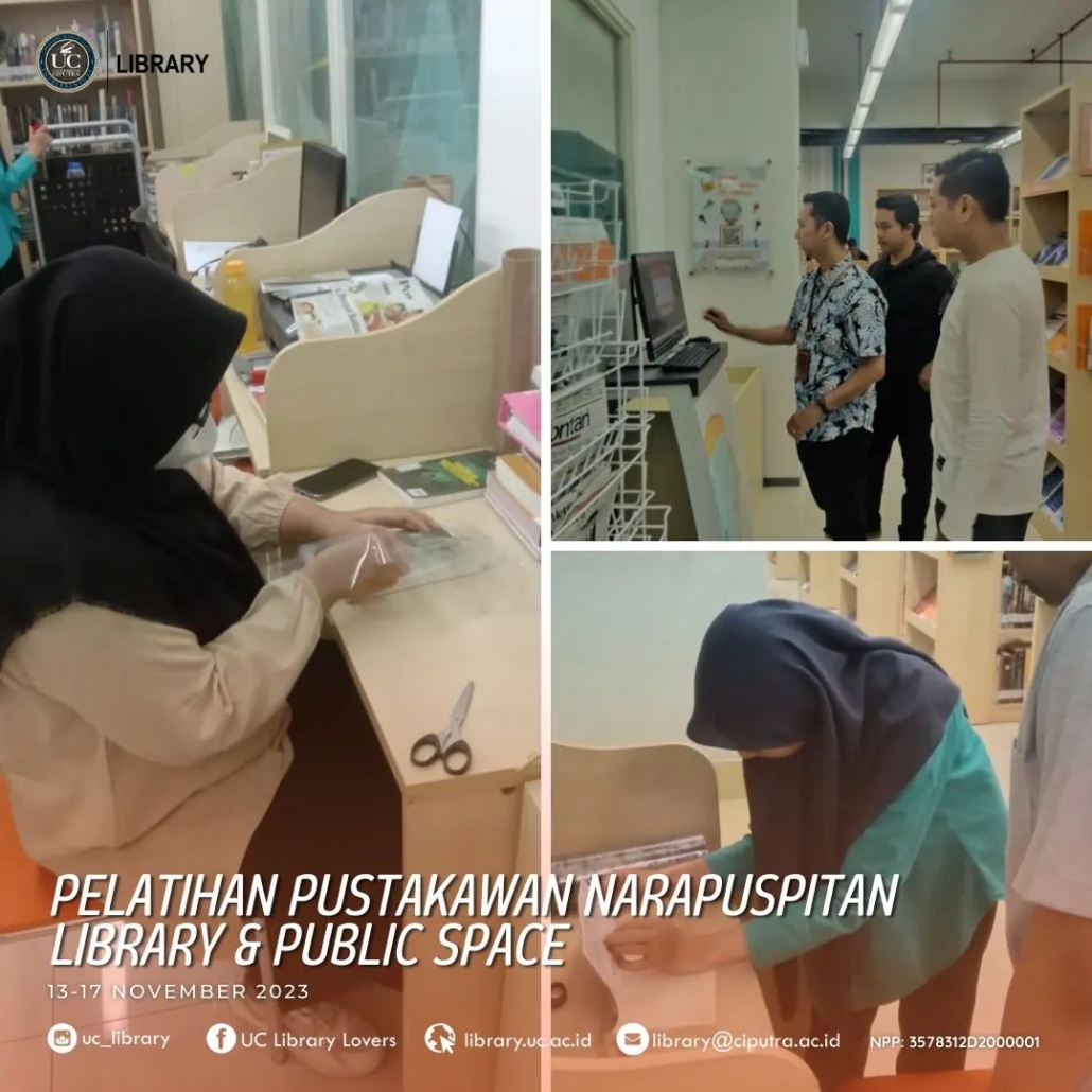 Pelatihan Pustakawan Narapuspitan Library & Public Space - Library