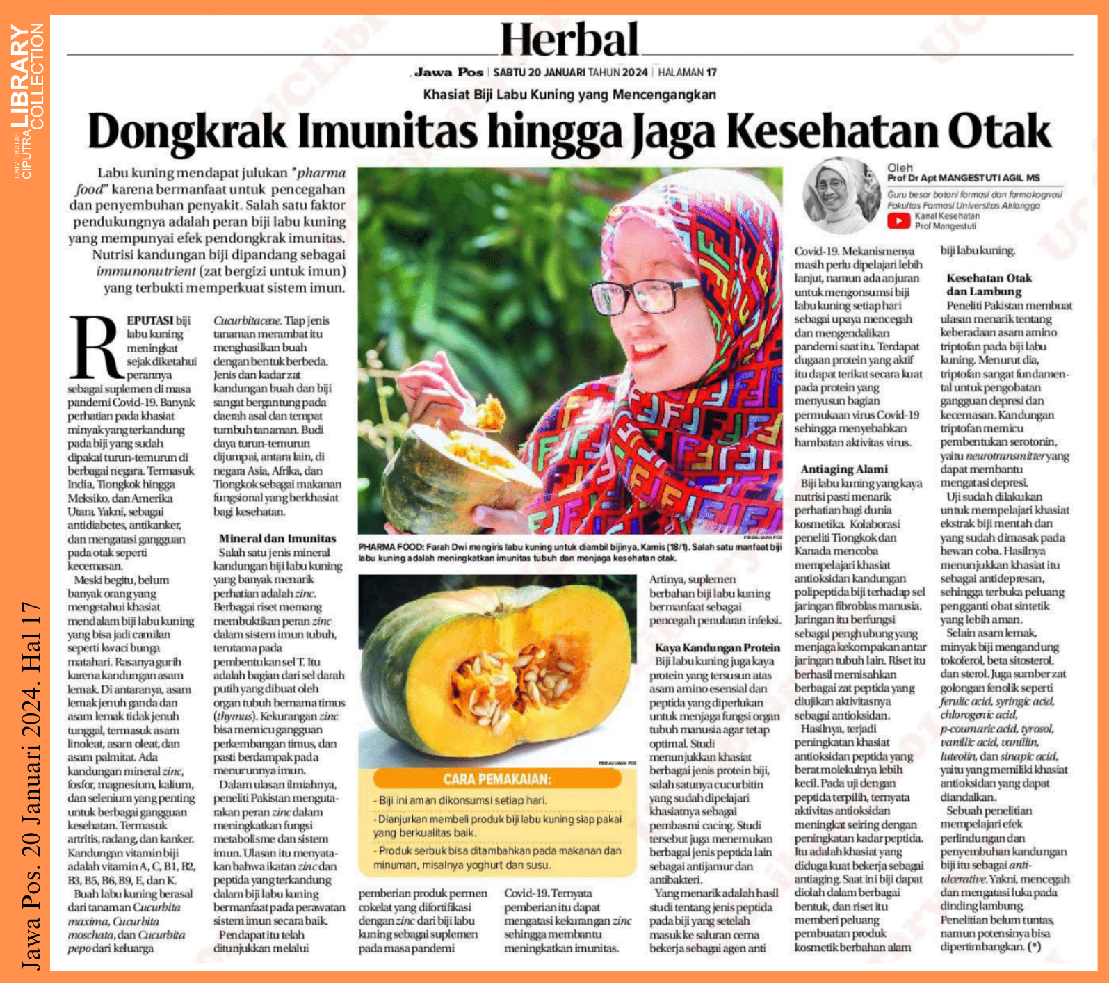 Khasiat Biji Labu Kuning yang Mencengangkan. Dongkrak Imunitas hingga ...