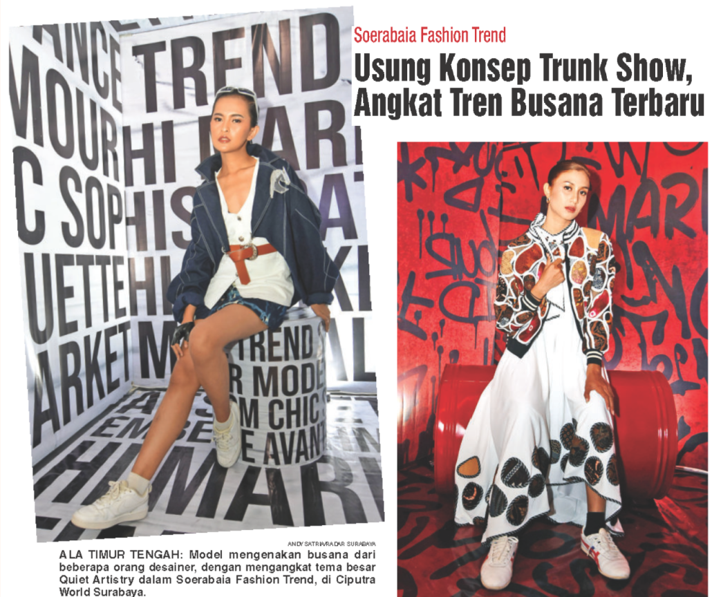 Soerabaia Fashion Trend. Usung Konsep Trunk Show, Angkat Tren Busana Terbaru. Jawa Pos. 3 ...