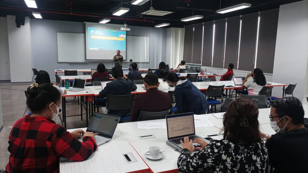 Workshop Pemutakhiran dan Sinkronisasi Data SINTA 3.0 - Lembaga Penelitian dan Pengabdian Masyarakat