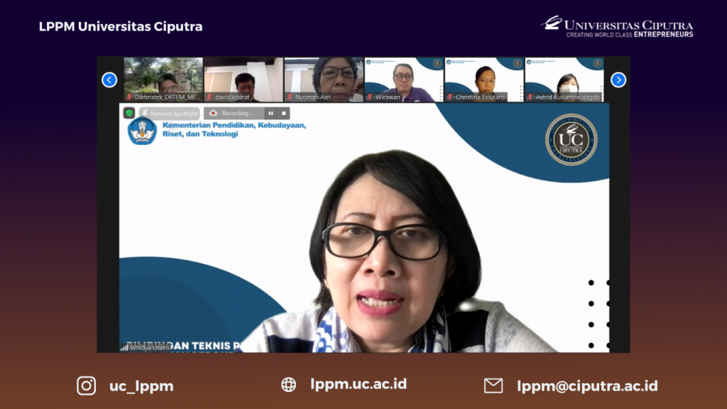 LPPM UC Gelar Bimbingan Teknis Reviewer Penelitian Perguruan Tinggi ...