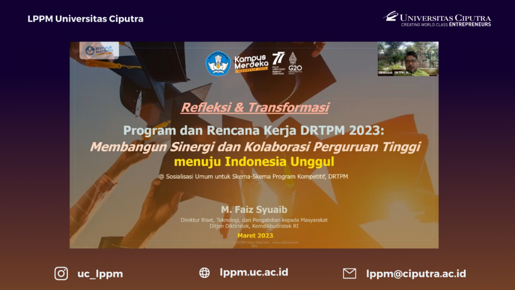 LPPM UC Gelar Bimbingan Teknis Reviewer Penelitian Perguruan Tinggi ...