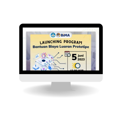 Undangan Launching dan Sosialisasi Program Bantuan Biaya Luaran Prototipe Tahun 2023 - Lembaga ...