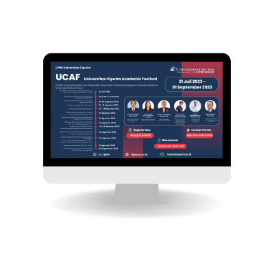 Universitas Ciputra Academic Festival (UCAF) 2023/2024 - Lembaga ...