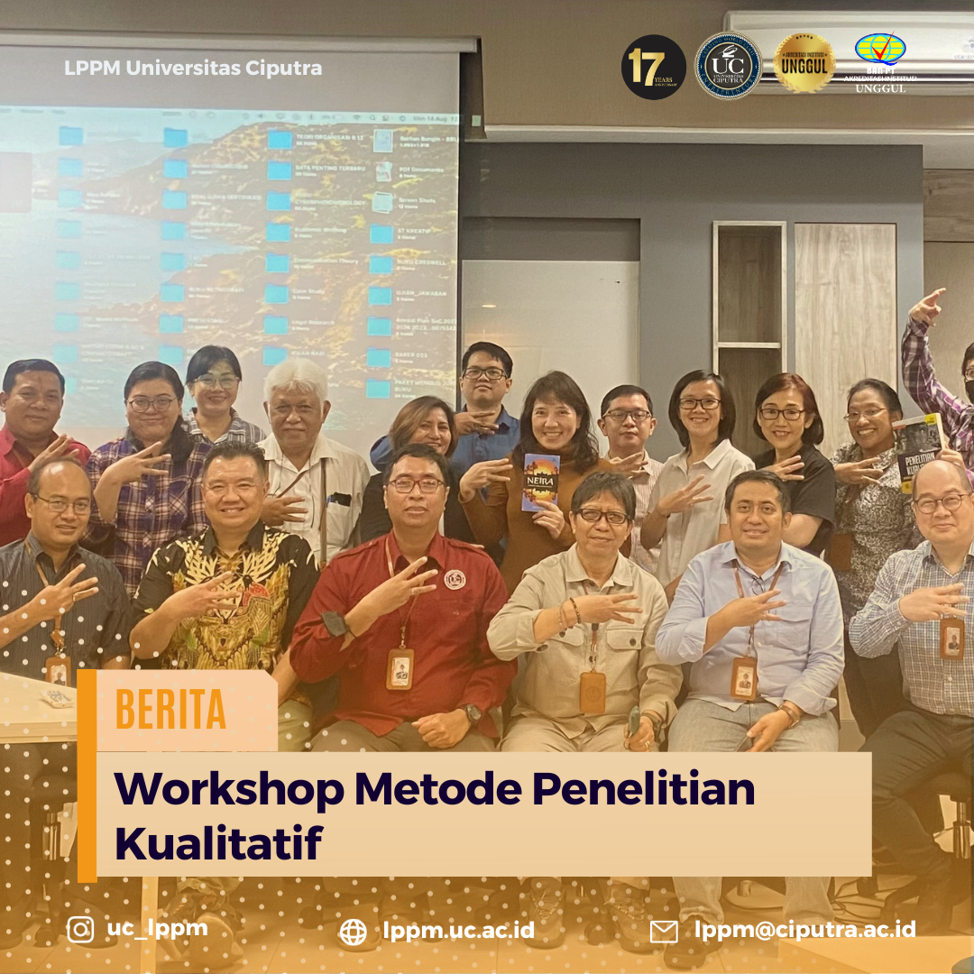 Workshop Metode Penelitian Kualitatif - Lembaga Penelitian dan ...