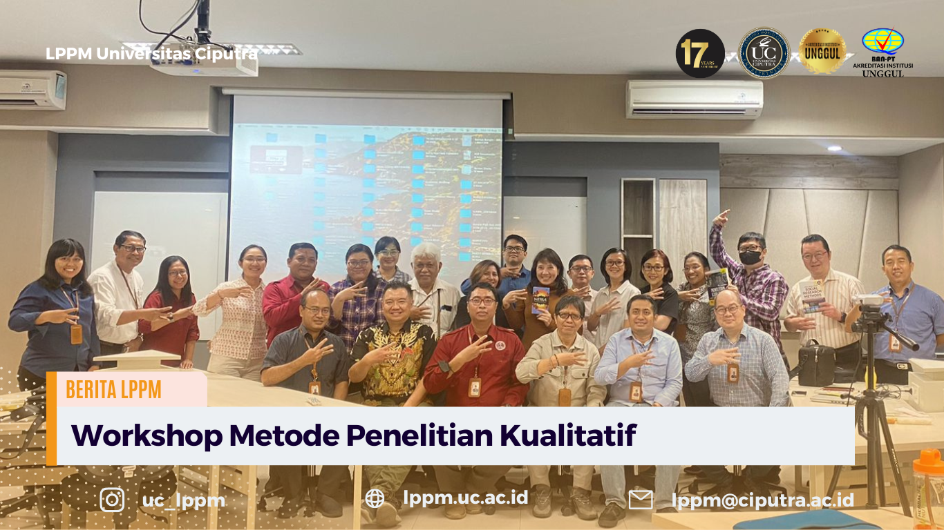 Workshop Metode Penelitian Kualitatif - Lembaga Penelitian dan ...