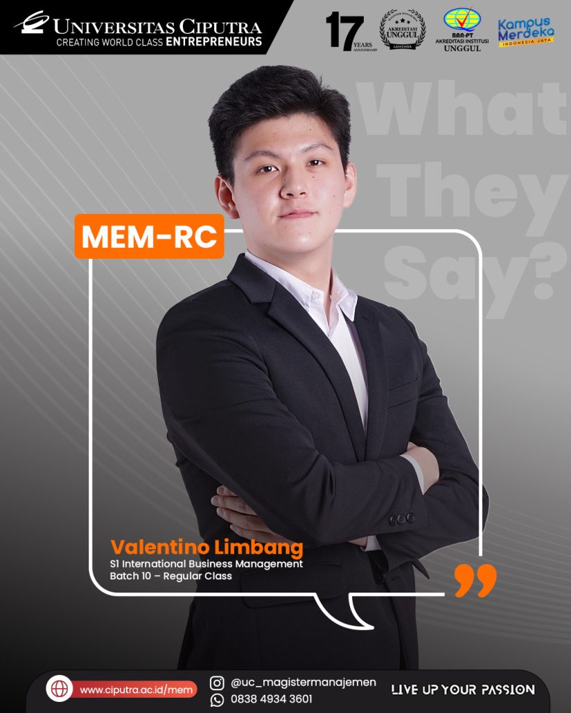 Pascasarjana | Magister Management Universitas Ciputra